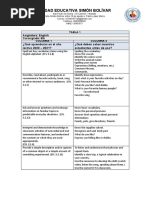 Curriculum Map: Spanish I and II | PDF | Grammatical Conjugation ...