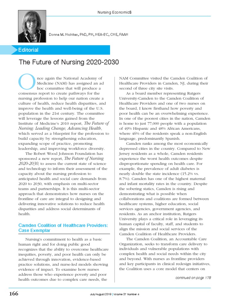 The Future of Nursing 2020-2030 | PDF | Nursing | Health Equity