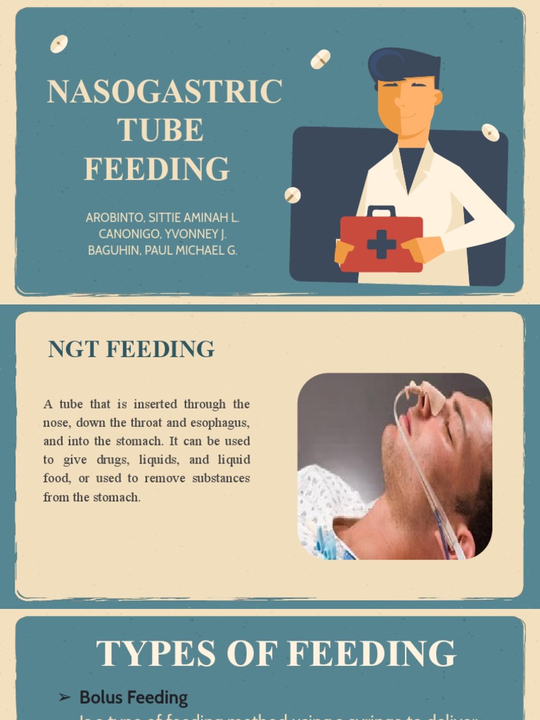 NGT Feeding and Meds Administration Via NGT | PDF | Intravenous Therapy ...
