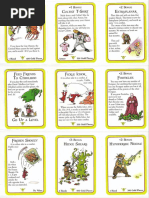Munchkin Card List and Details | PDF | Weaponry