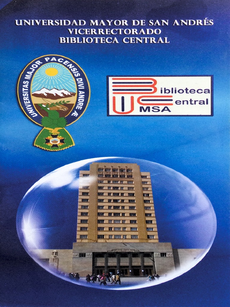 Biblioteca Central UMSA, PDF | PDF