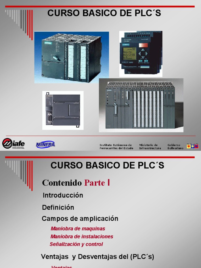 Curso Básico de PLC | PDF | Controlador lógico programable | Ciencias ...