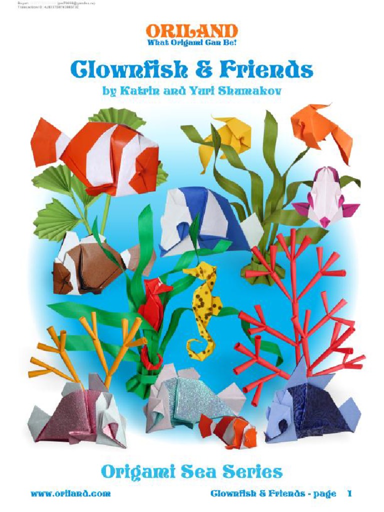 Clownfish and Friends Origami | PDF