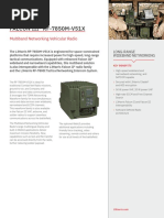 Harris Falcon Iii RF-7850M-V511: Multiband Networking Vehicular Radio | PDF | Frequency ...