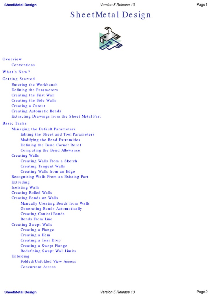 Sheet Metal Design | PDF | Sheet Metal | Icon (Computing)