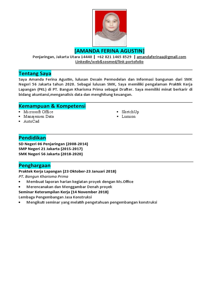 CV Kerja Bank BRI | PDF | Karier & Perkembangan