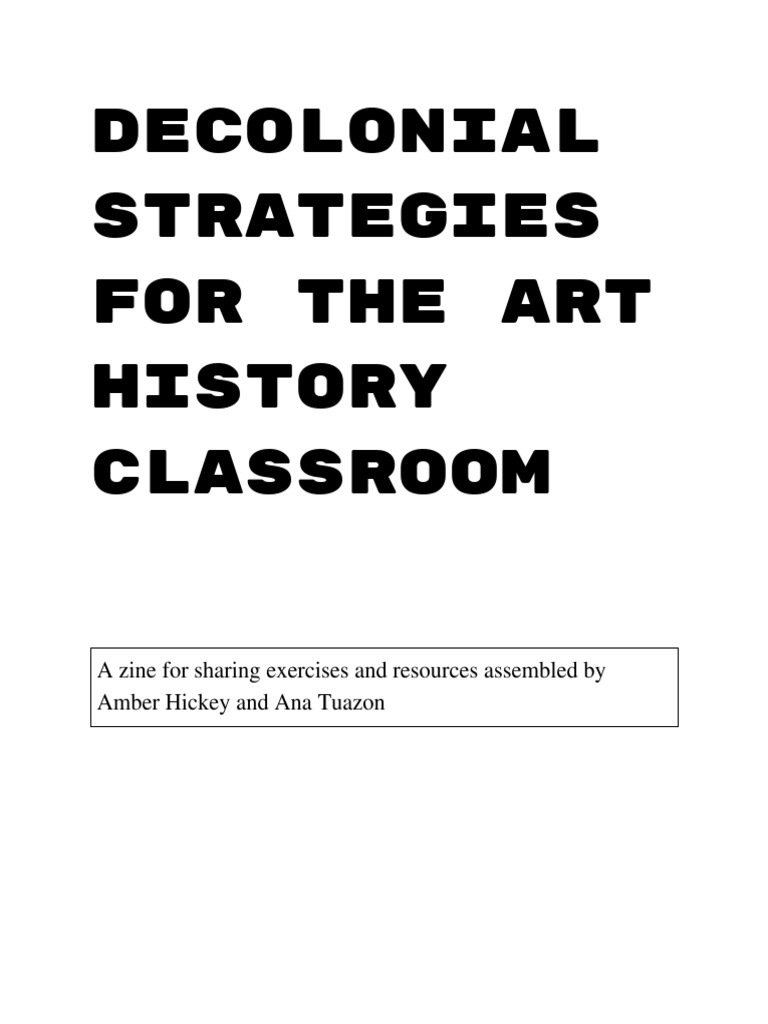 Decolonizing Art History Education | PDF | Paul Gauguin