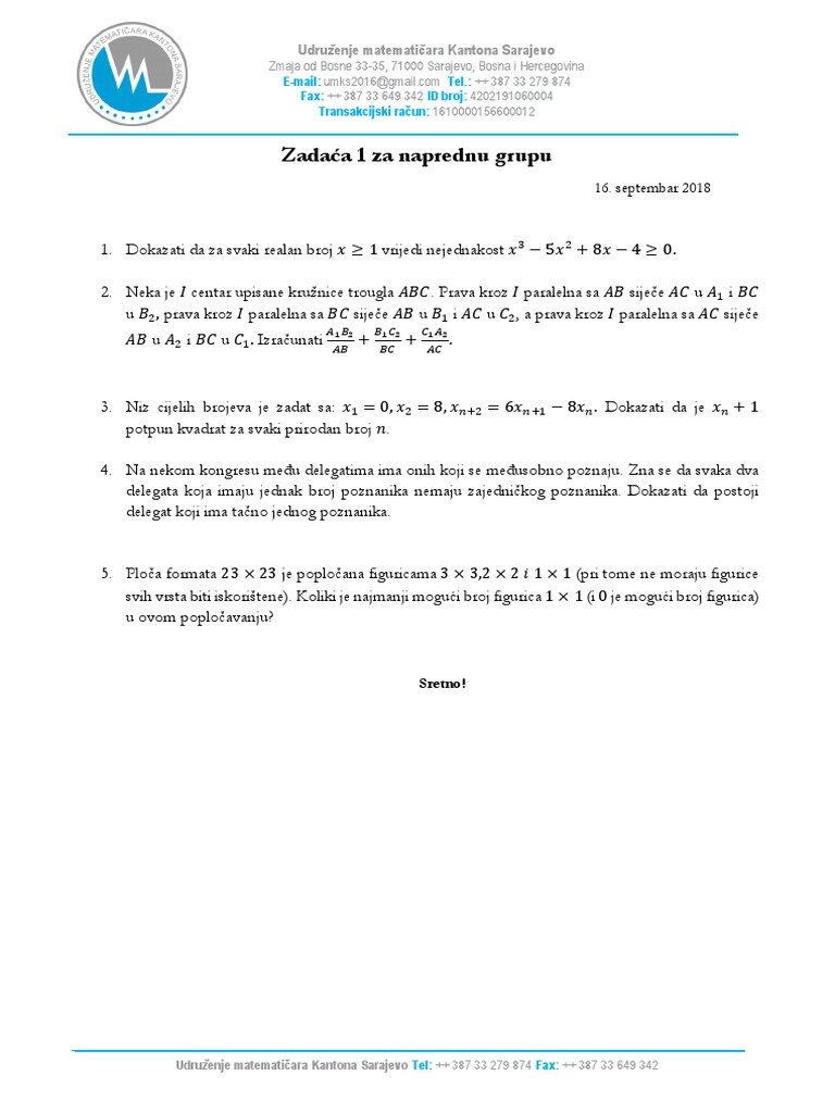 Napredna Zadaca 1 | PDF