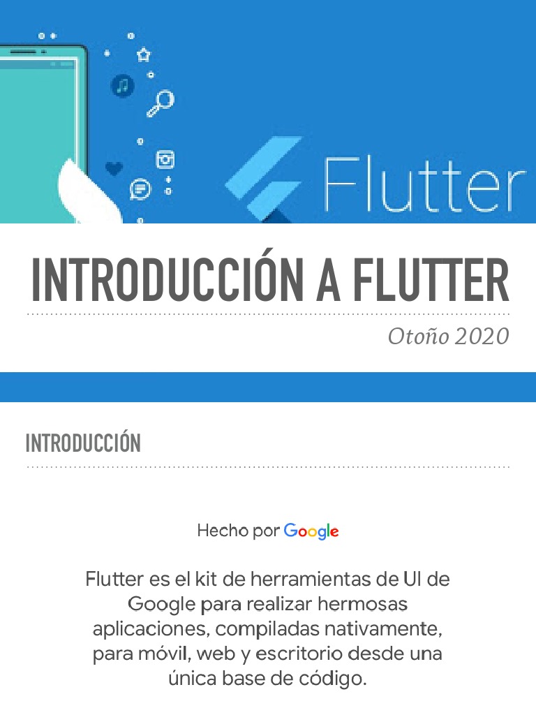 Instalación Flutter | PDF