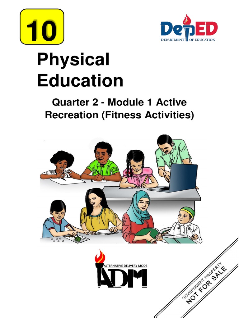 Physical Education: Quarter 2 - Module 1 Active Recreation (Fitness ...