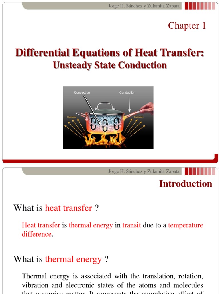 Differential Equations Heat | PDF | Heat | Heat Transfer