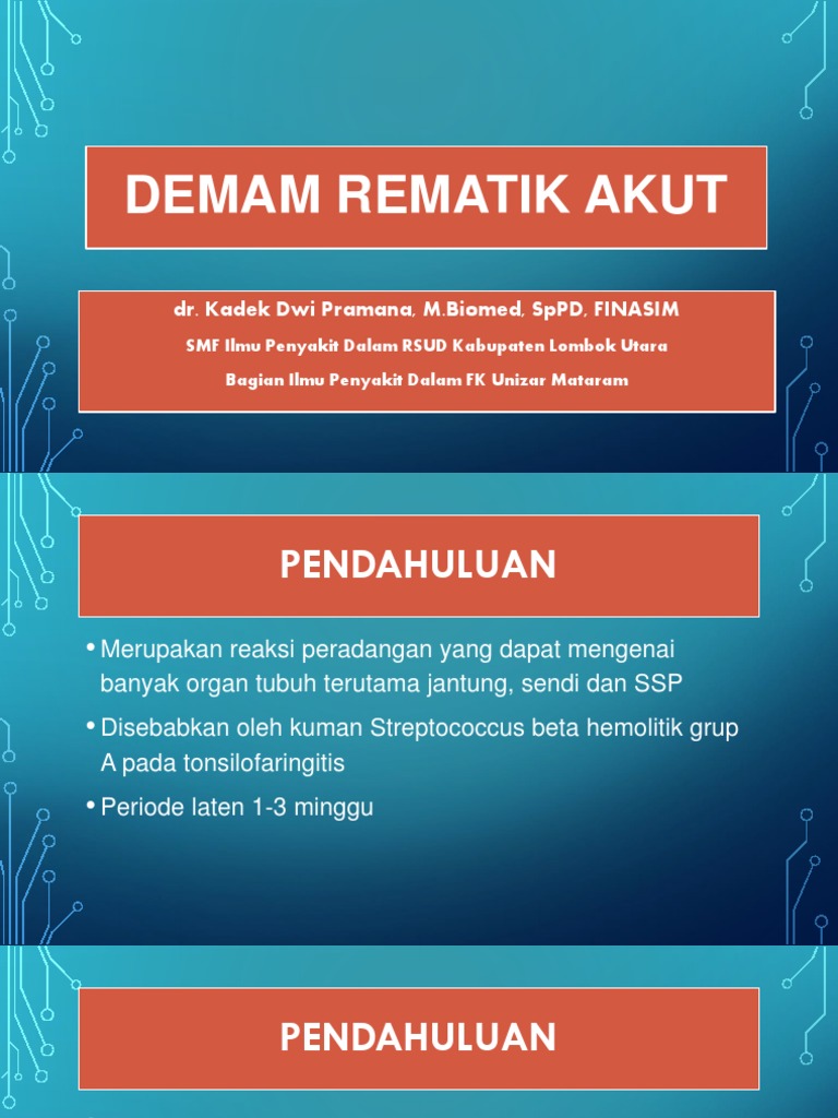 Demam Rematik Akut | PDF