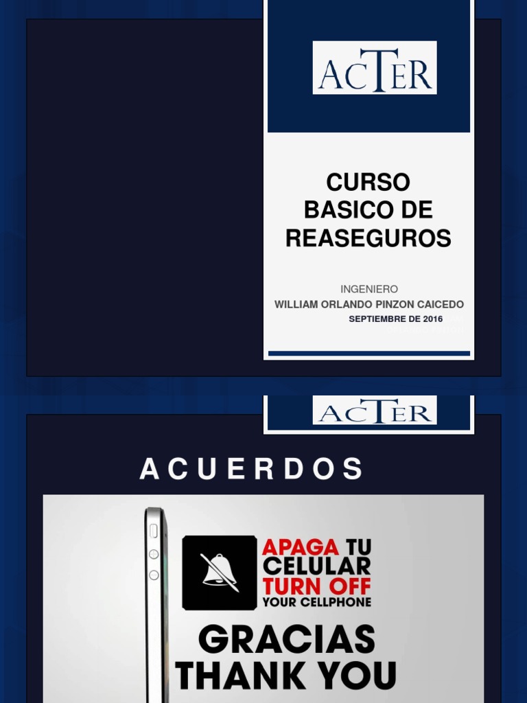 Curso Básico de Reaseguros | PDF | Reaseguro | Seguro