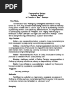 Sa Pula, Sa Puti Ni Francisco Rodrigo | PDF