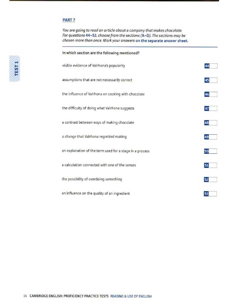 Reading Part 7 Cpe Pdf