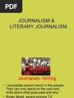 Science Feature Writing Powerpoint | PDF | Journalism | Science