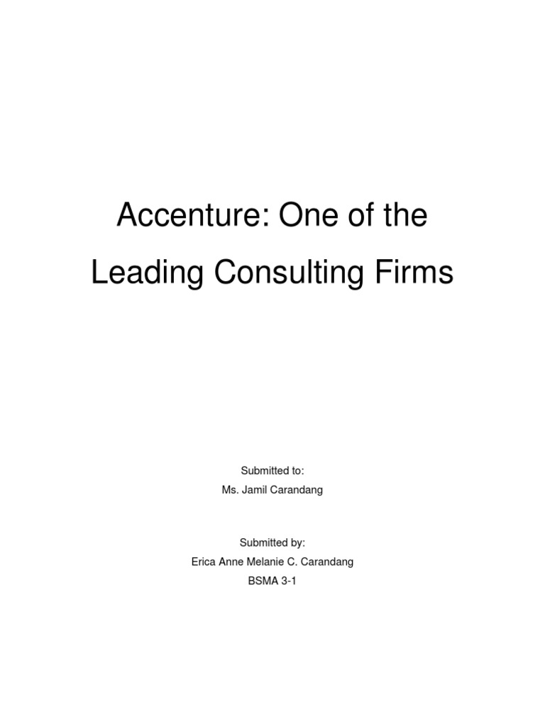 Accenture | PDF