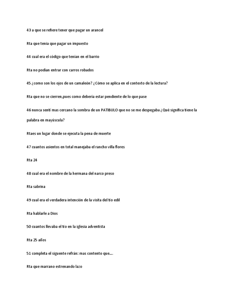 Preguntas Del Libro . | PDF