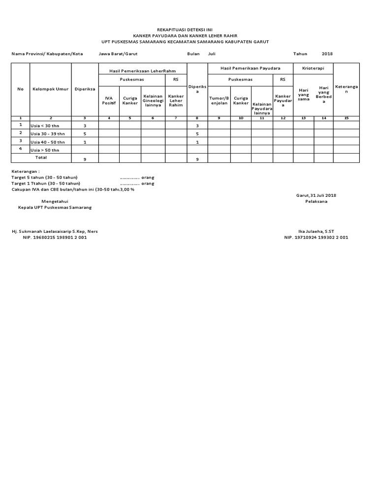Format IVA Test | PDF