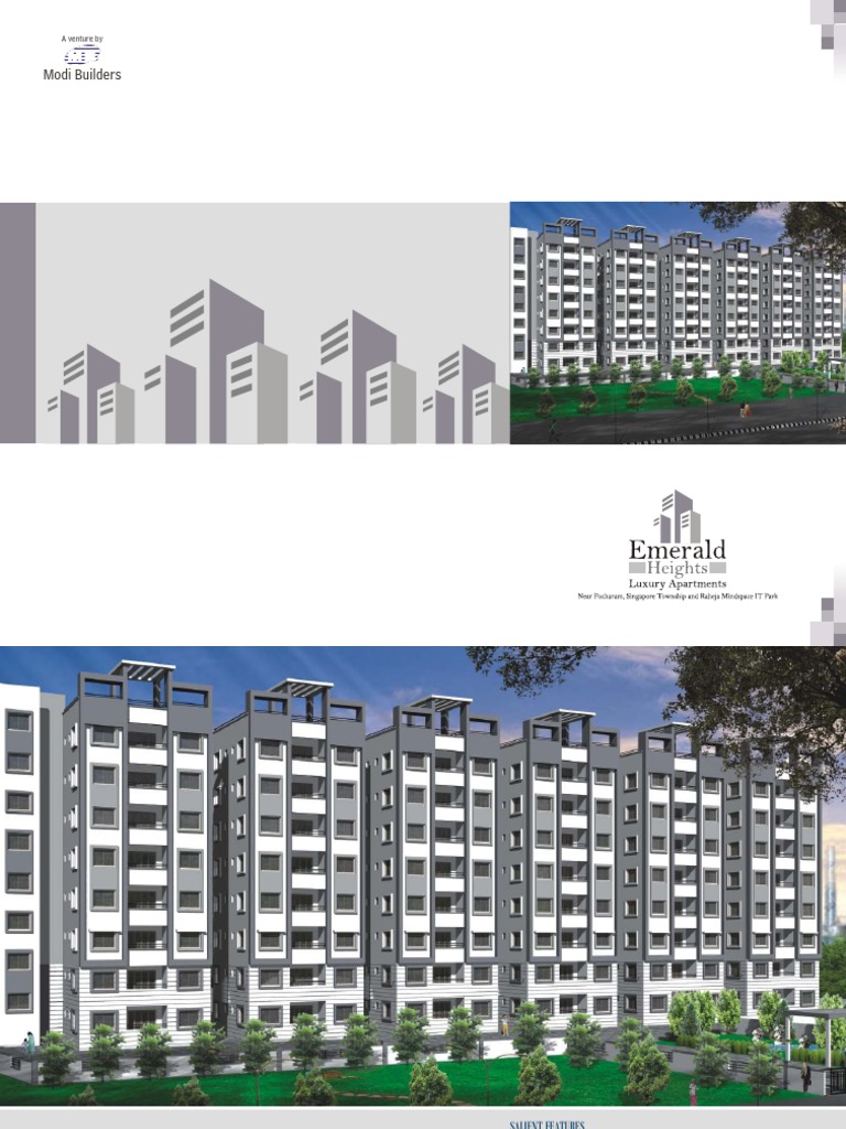 Modi Builders: A Venture by | PDF | Apartment | Leisure