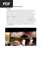 KARATONG Folkdance Literature | PDF | Dances | Performing Arts