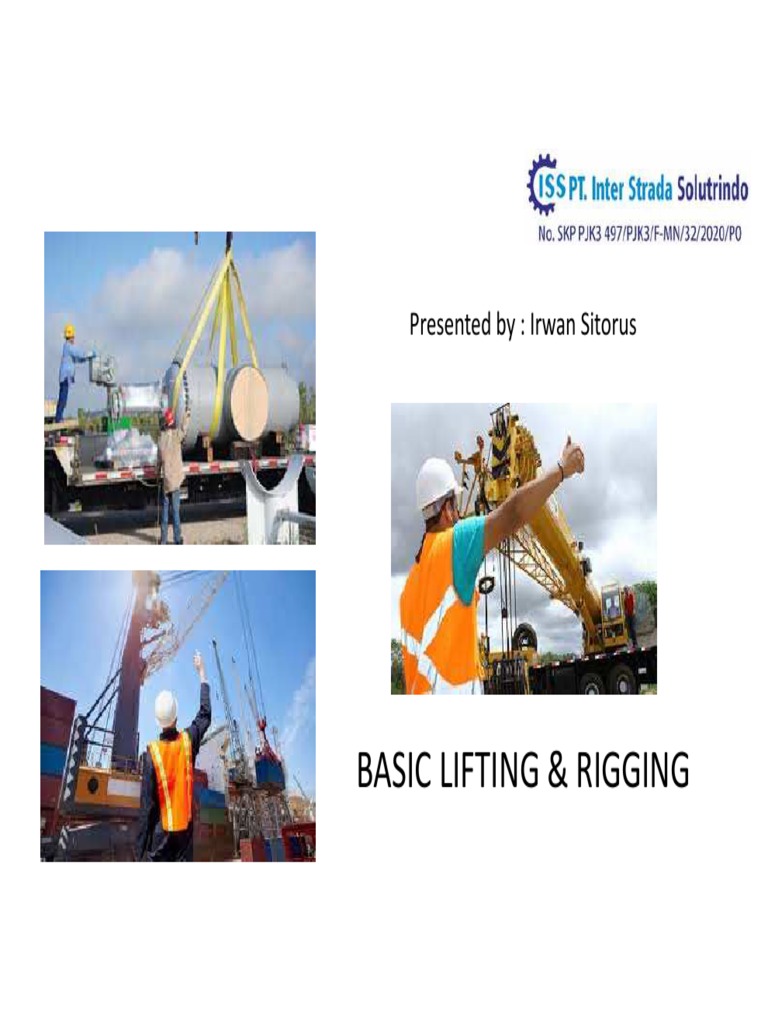 02.a Basic Lifting & Rigging | PDF