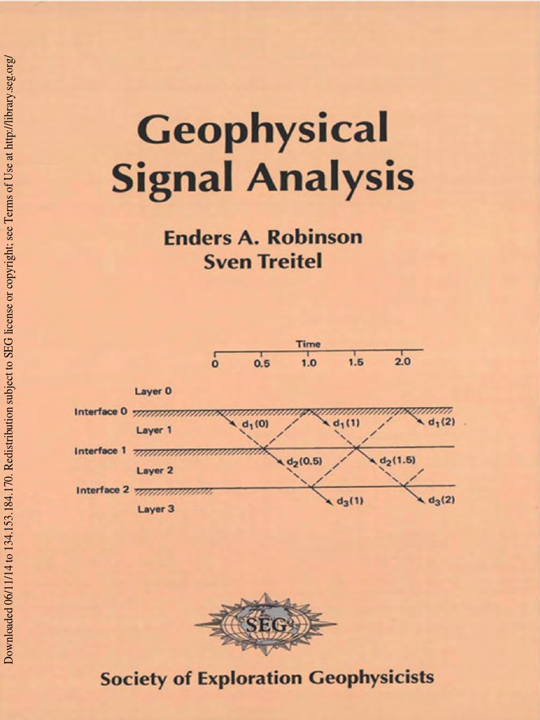 Geophysical Signal Analysis | PDF | Time Series | Autocorrelation