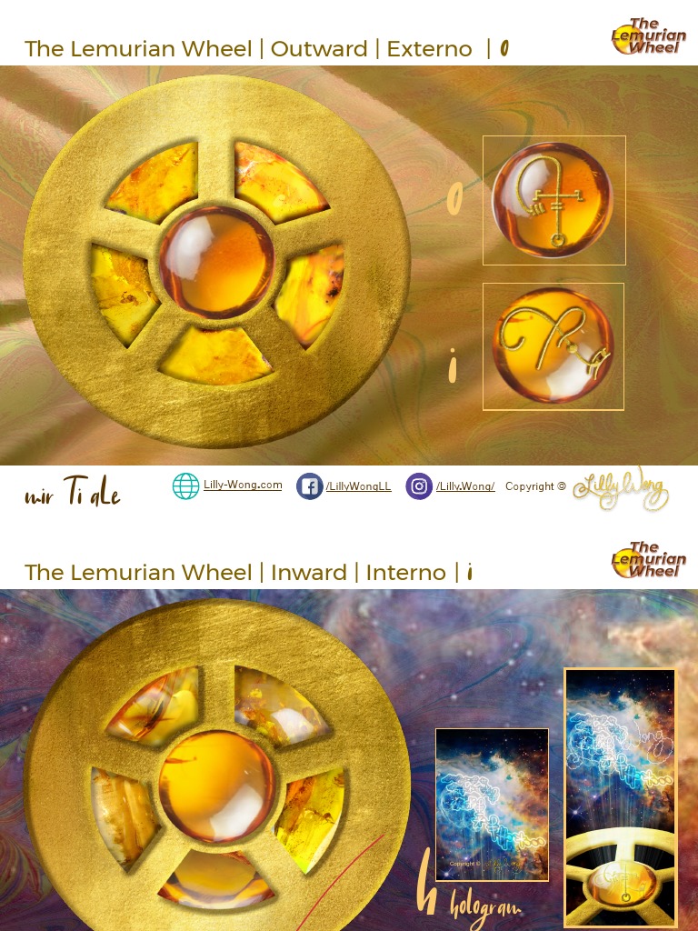 The Lemurian Wheel - Outward - Externo - : Mir Ti Ale | PDF