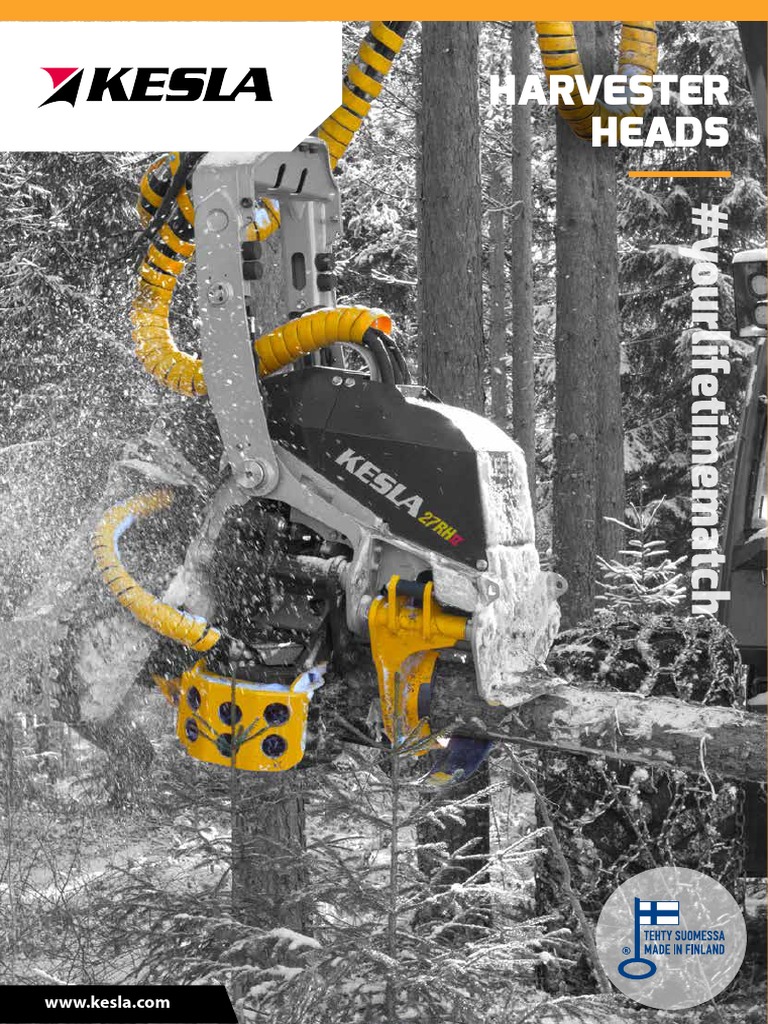 Kesla Harvester Heads Overview | PDF | Knife | Horsepower