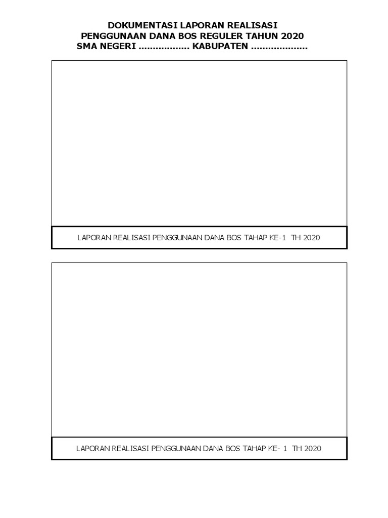 Lampiran 3. Foto Lap Rekap Realisasi Penggunaan Dana Bos Reguler Yang Ditempel Di Papan ...