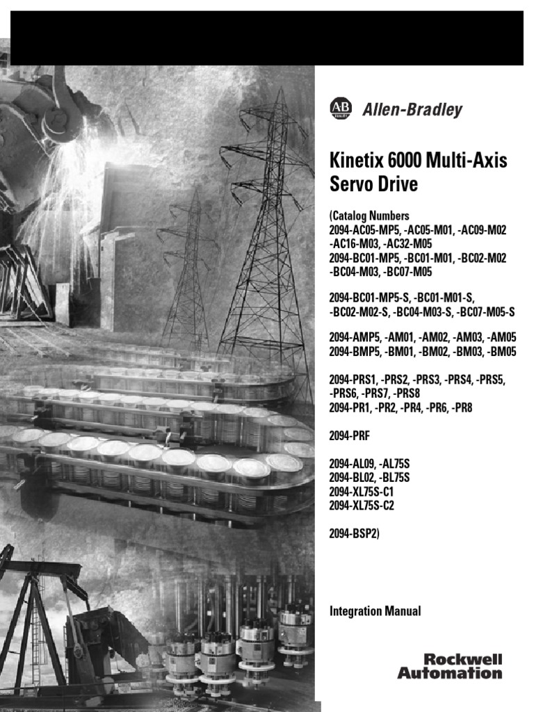 Kinetix 6000 Multi-Axis Servo Drive: Integration Manual | PDF ...