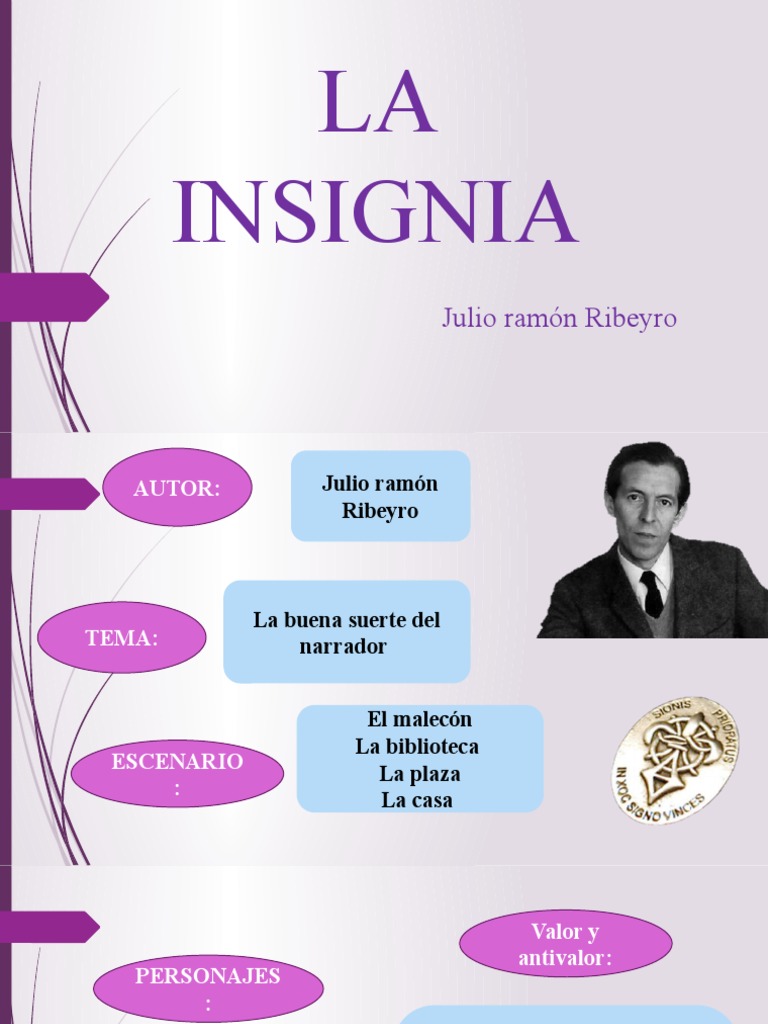 Análisis de "La Insignia" de Ribeyro | PDF