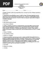 Page From Pagsunod-Sunod-Ng-Pangyayari-Gamit-Ang-Mga-Larawan-Worksheet-1 | PDF