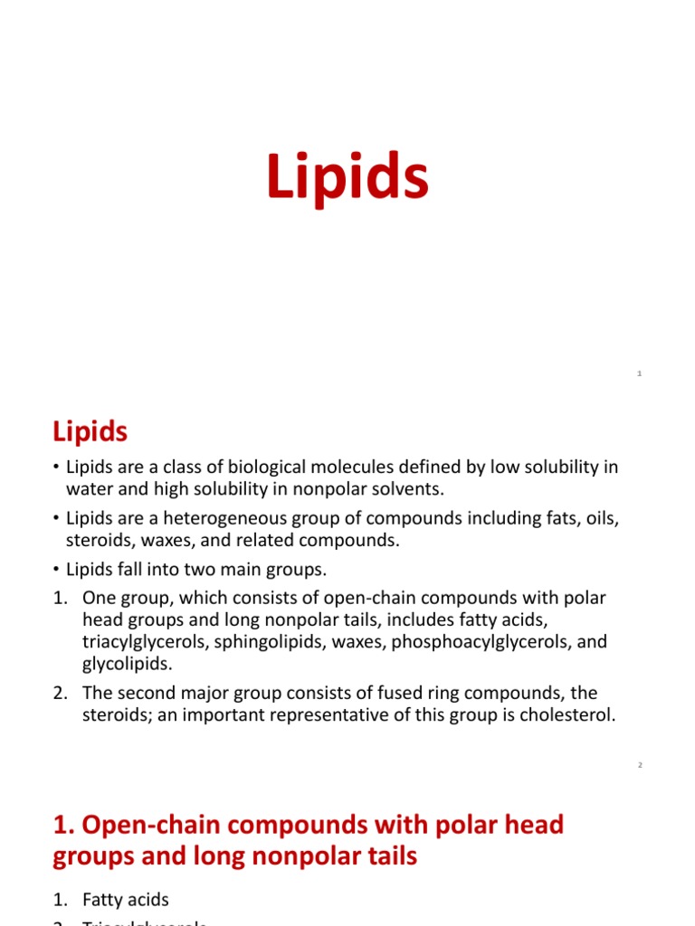 Lipids | PDF | Cell Membrane | Lipid