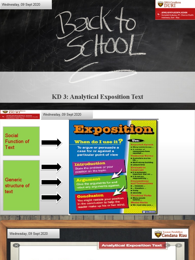 KD 3: Analytical Exposition Text | PDF | Foreign Language Studies