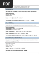 Menghitung Luas Bangunan, KDB, KLB, KDH, KB Dan GSB | PDF