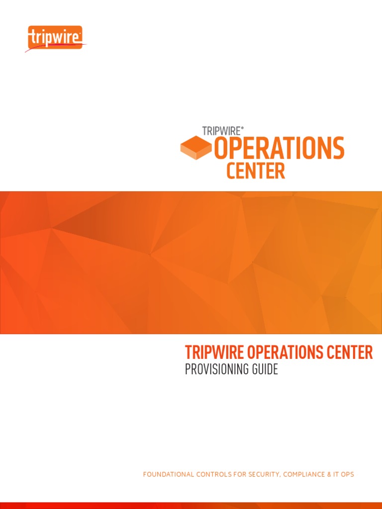 Tripwire Operations Center: Provisioning Guide | PDF | Hyper V ...