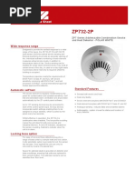 Ziton ZP730-2P Optical Smoke Detector | PDF | Sensor | Smoke