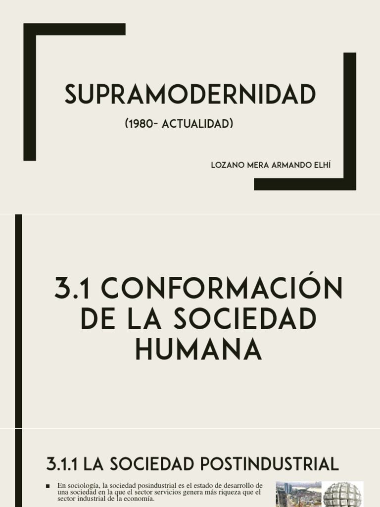 Supramodernidad y arquitectura contemporánea | PDF | Science | Ciencia ...
