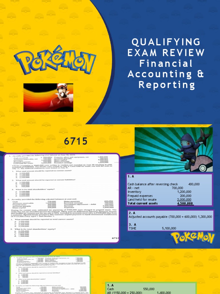 FAR Qualifying Exam Review Guide | PDF | Equity (Finance) | Cost Of ...