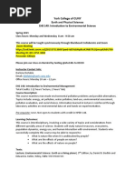 AP Environmental Science Course Overview | PDF | Ecosystem | Sustainability