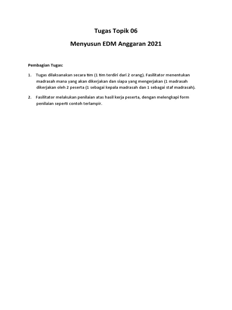 Tugas Edm | PDF