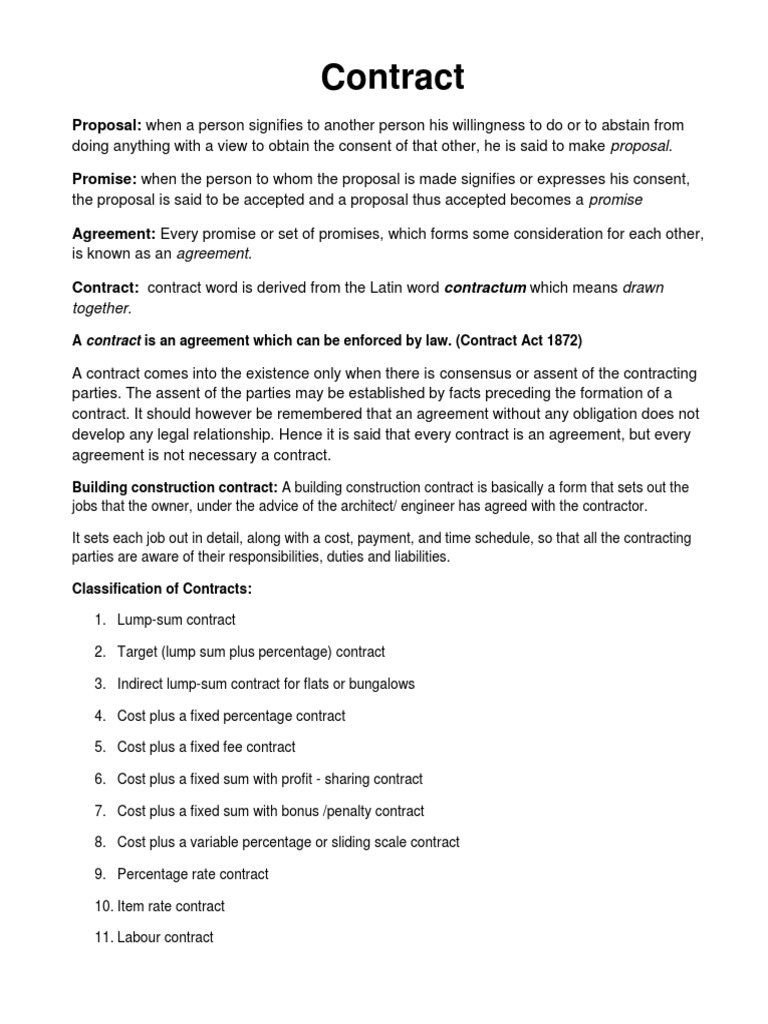 Contract | PDF | Architect | Employment