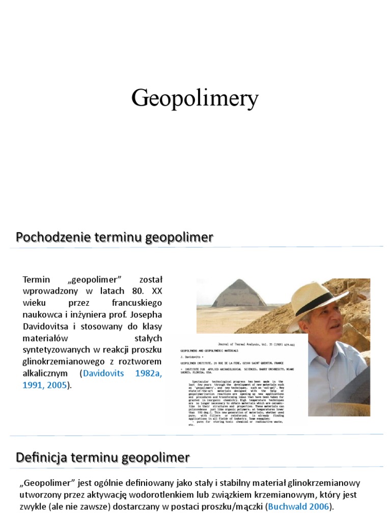 Geopolimery | PDF