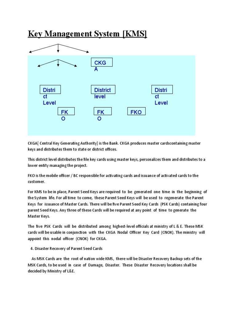Key Management System | PDF | Personal Identification Number | Crime ...