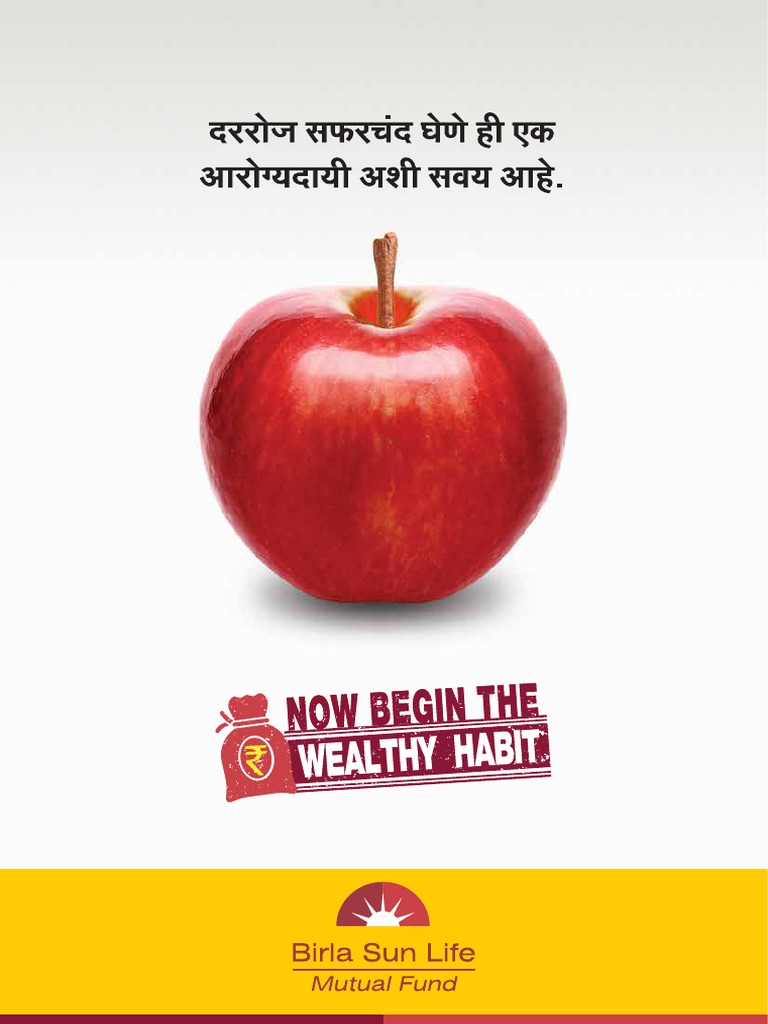 SIP Wealthy Habit (Marathi) | PDF | Mutual Funds | Investing