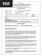 Operator Observation Sheet | PDF