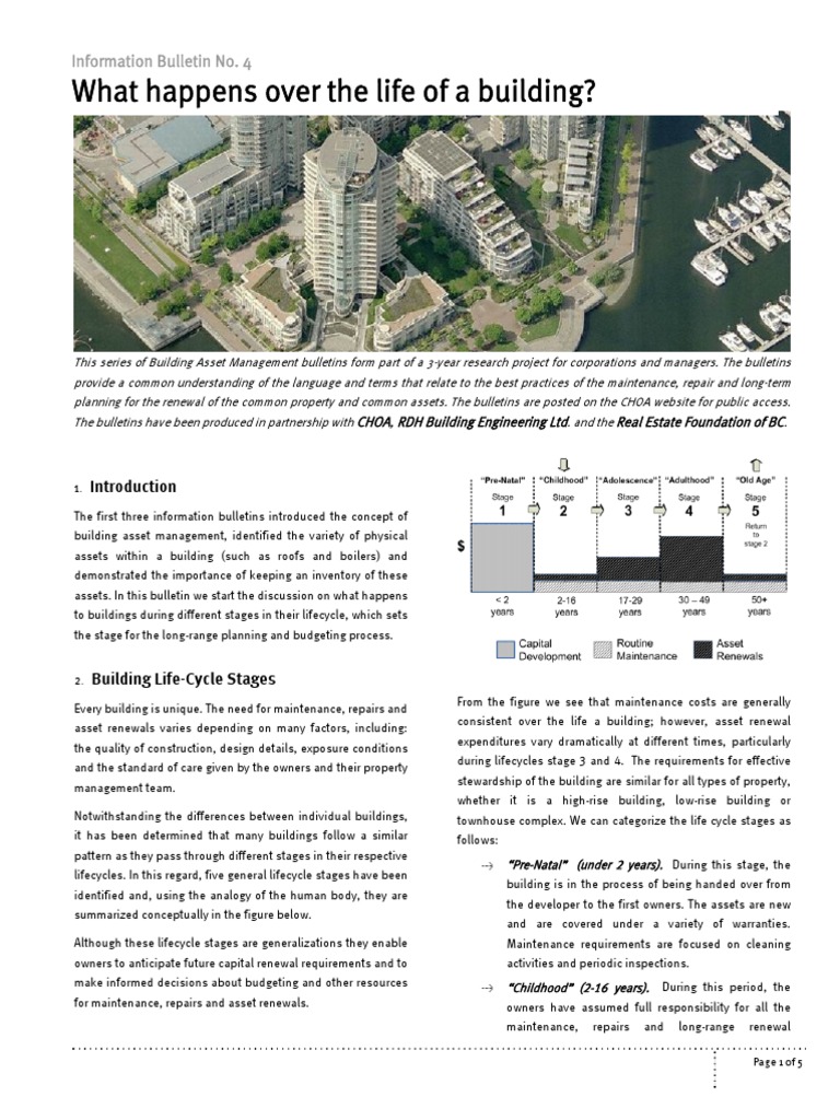Building Asset Management Lifecycle Guide | PDF | Life Cycle Assessment ...