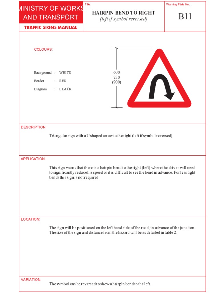 Traffic Signs Manual