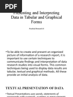 Textual Presentation of Data | PDF | Data | Human Communication